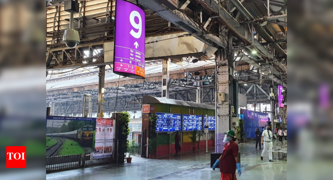 Mumbai New Signages Installed At Csmt Station Mumbai News Times Of India