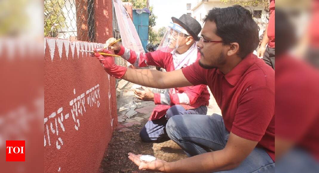 Nagpur's cleanliness warriors add beauty to Katol Road’s garden with ...