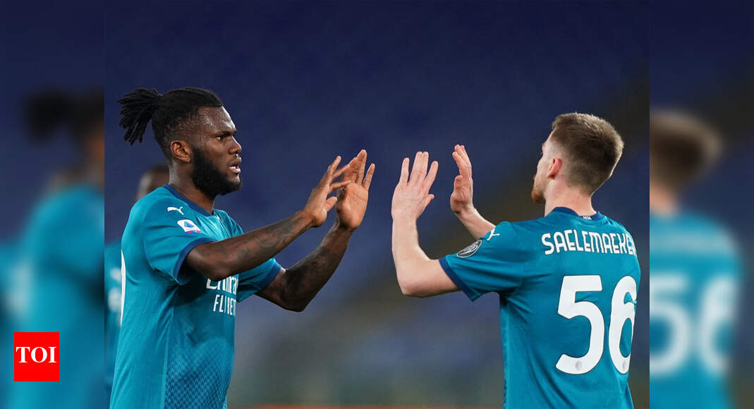 AC Milan: AC Milan edge AS Roma in thriller to keep Serie A title race ...