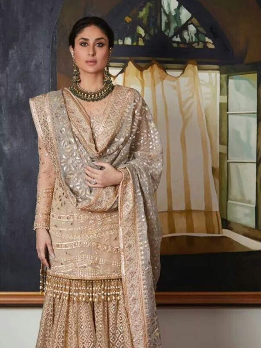 Most stylish shararas worn by Bollywood divas | Times of India