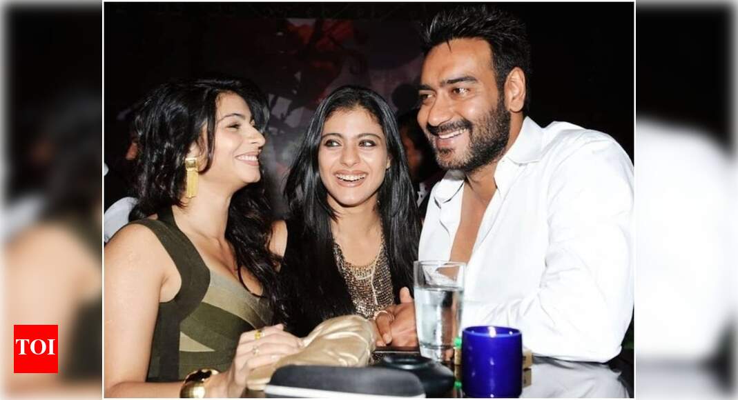 Ajay Devgn And Kajol Mark Tanishaa Mukerjis Birthday With Sweetest
