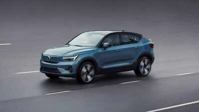 Volvo C40 Recharge launched production to begin late 2021 The Times of India
