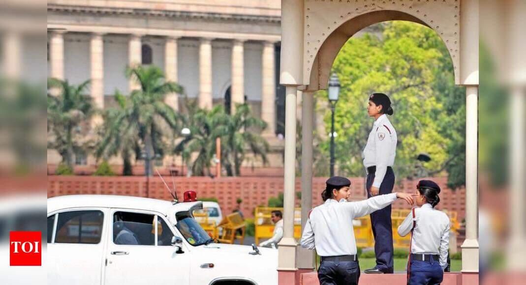 On their day, women cops to guide the force across city | Delhi News ...