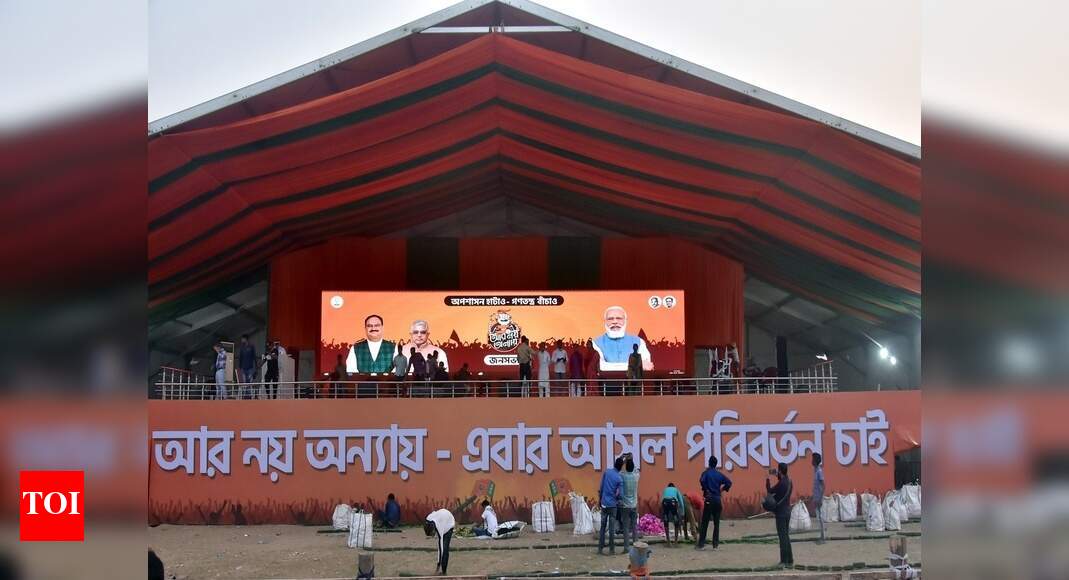 Modi rally in Kolkata: Stars and 'surprises' lined up for PM Modi's ...