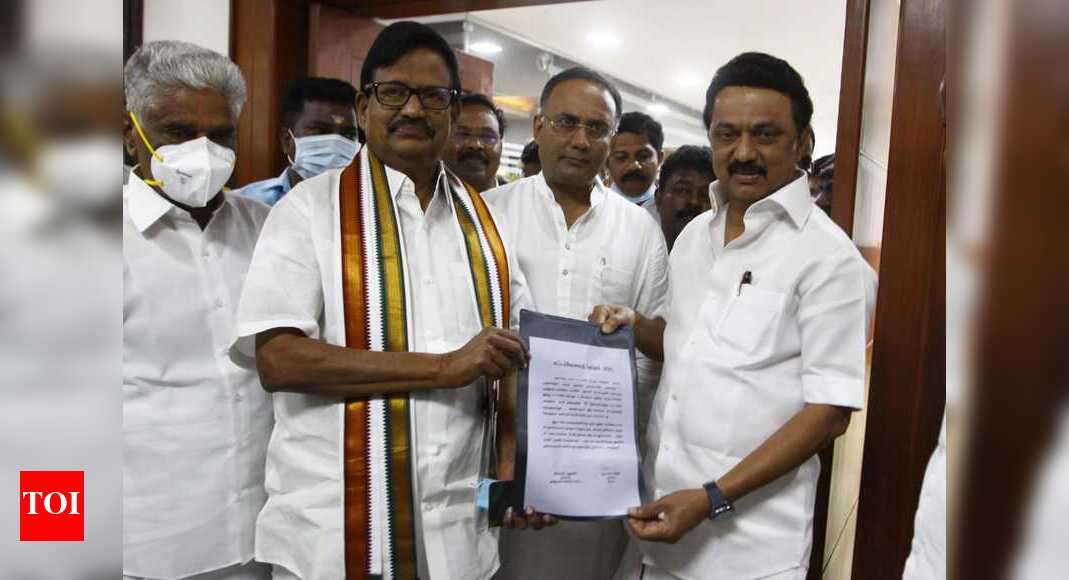 Tamil Nadu assembly election: DMK, Congress sign seat-sharing pact ...
