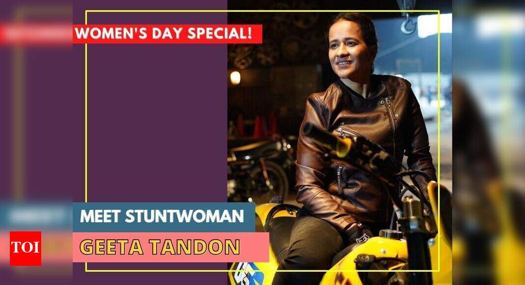 Stuntwoman Geeta Tandon: People still prefer stuntman over stuntwoman ...