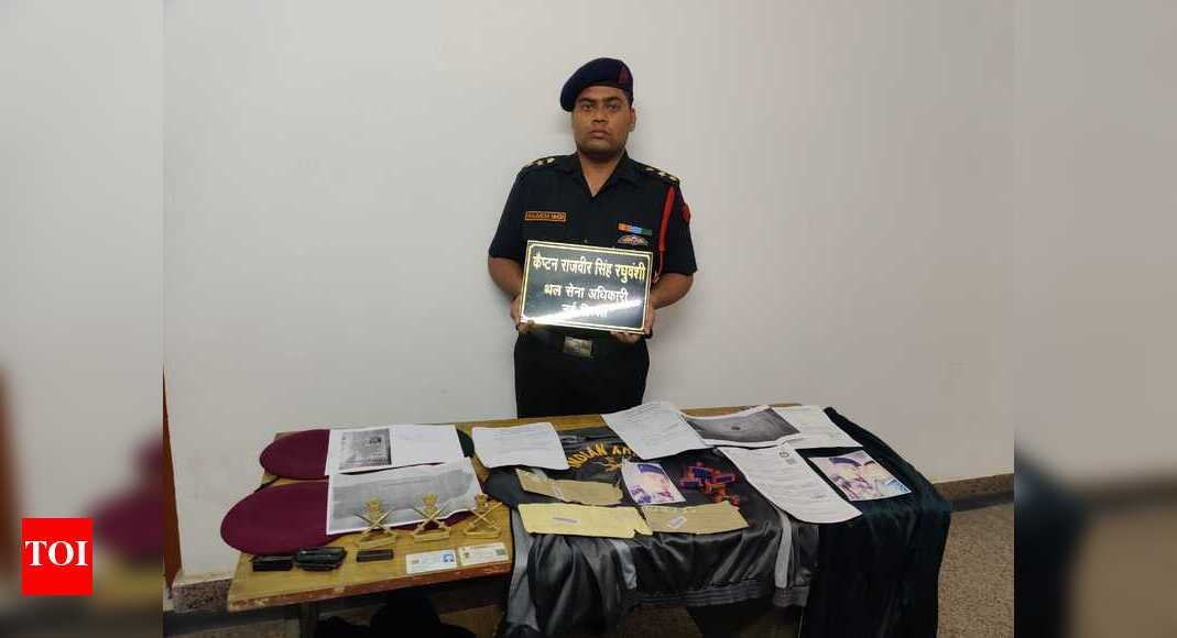 LLB drop out posing as Indian Army captain held by UP STF | Lucknow ...