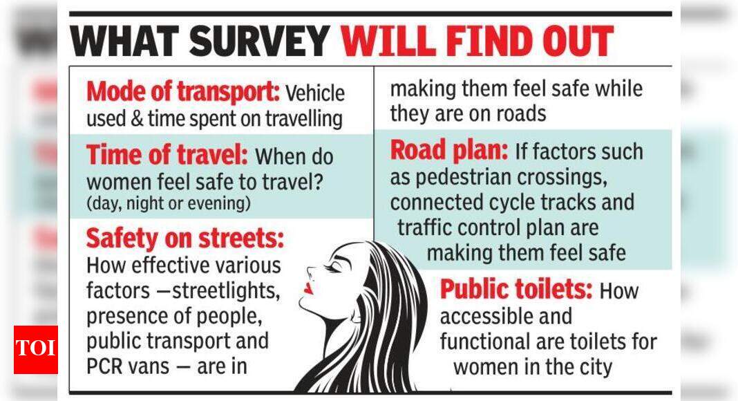 Safety perception survey seeks to find out what women’s concerns are ...