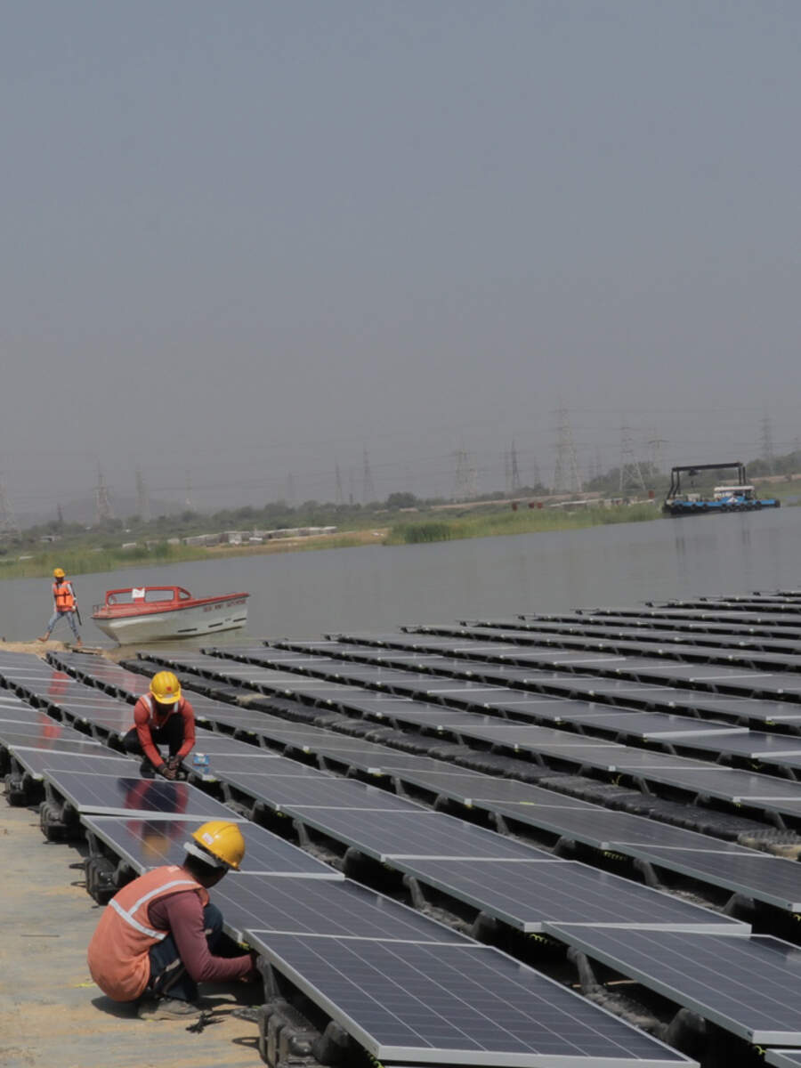 Telangana to house India’s biggest floating solar power plant | Times of India
