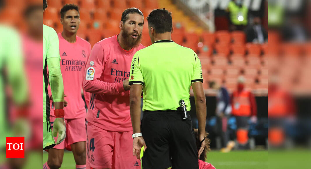 Real Madrid's Sergio Ramos defends referees and VAR | Football News ...