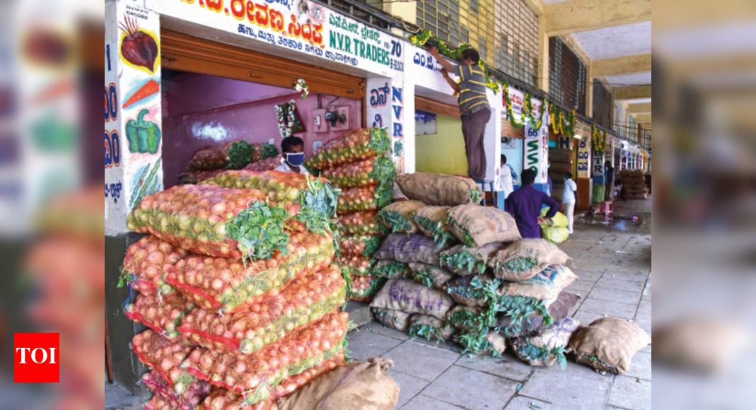 Traders in Kalasipalyam market upbeat about moving to E-City ...