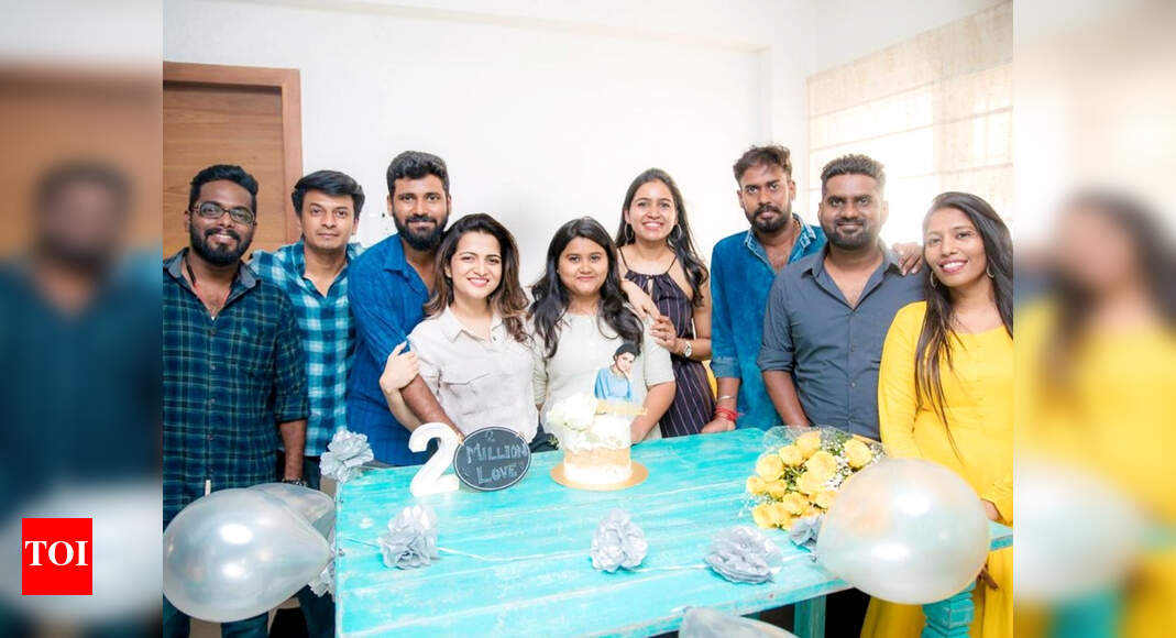 Dhivyadharshini Neelakandan clocks 2M followers on Instagram; says "my ...
