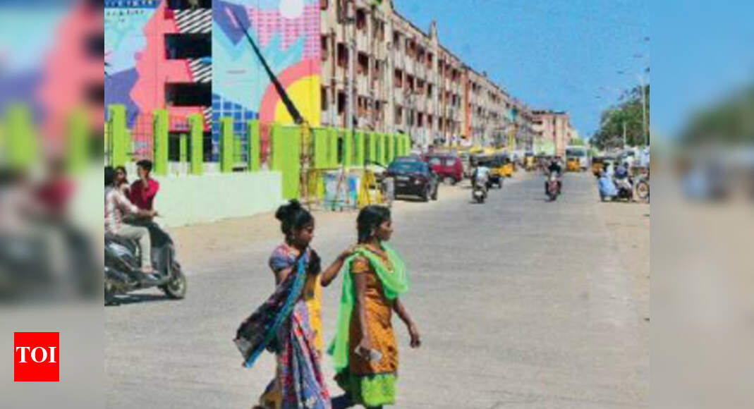 Chennai: Behind those colours hides Kannagi Nagar’s dark side | Chennai ...