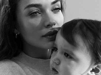 Amy Jackson showers love on her son Andreas; calls him 'light of her ...
