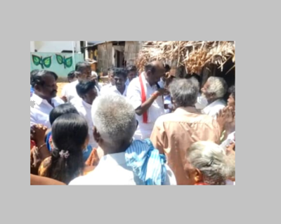 Video shows AIADMK candidate Natham R Vishwanathan distributing money ...