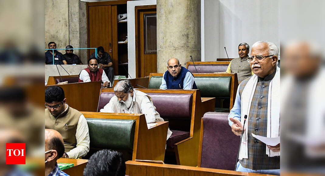 Haryana govt tables Bill to recover damages to property during protests ...