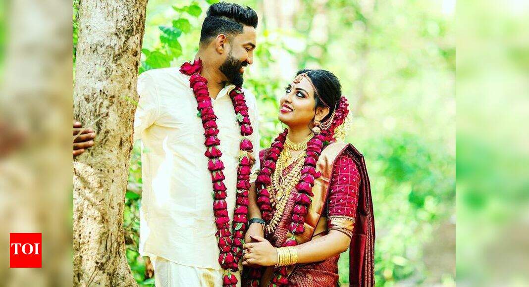 Manjil Virinja Poovu's Pichathi Shaji aka Akhil Anand gets hitched to ...