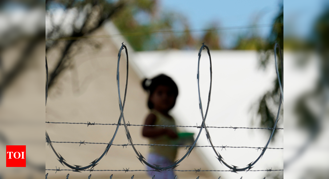 Child border crossings are surging, straining US facilities - Times of ...