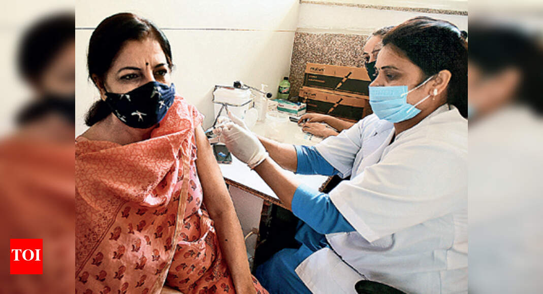 Telangana asks Centre to open up vax to all sections | Hyderabad News - Times of India