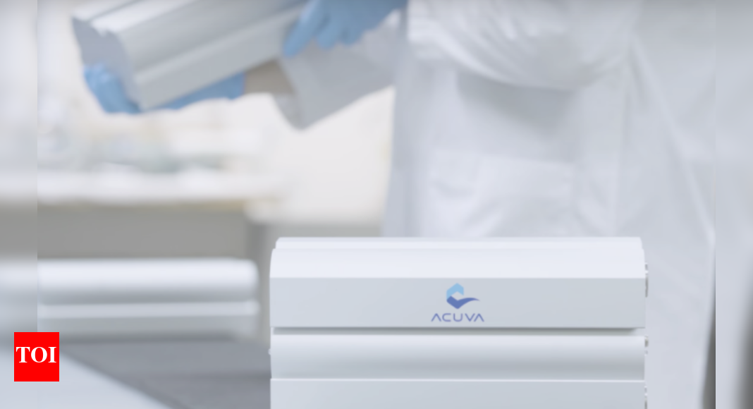Acuva Technologies debuts in India - Times of India