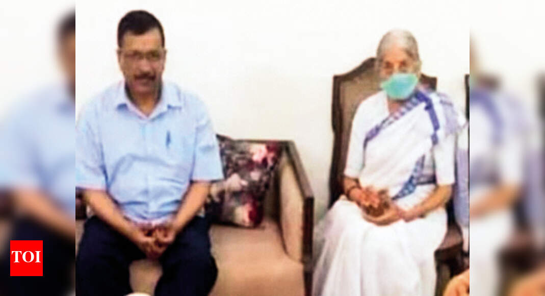 Luxmi Kanta Chawla-Arvind Kejriwal meeting triggers speculation ...