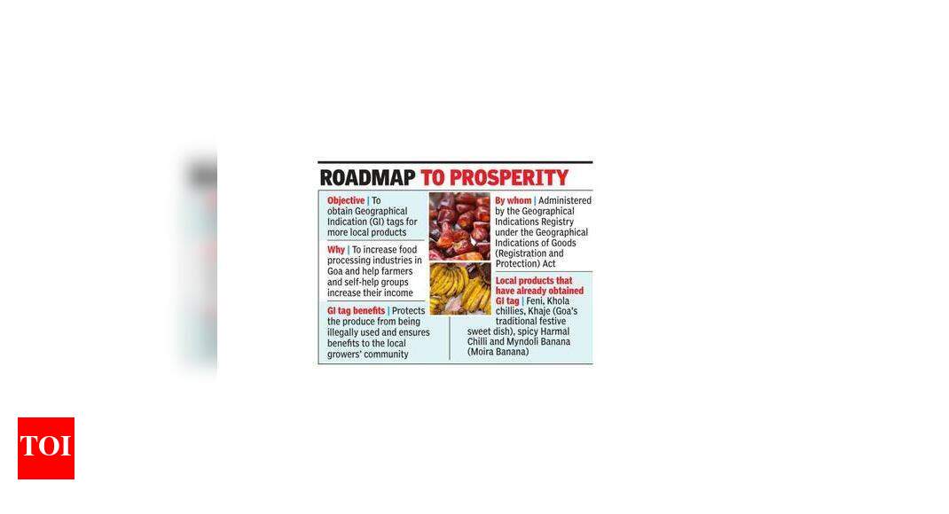 Industries dept aims to get GI tag for more Goan products | Goa News ...