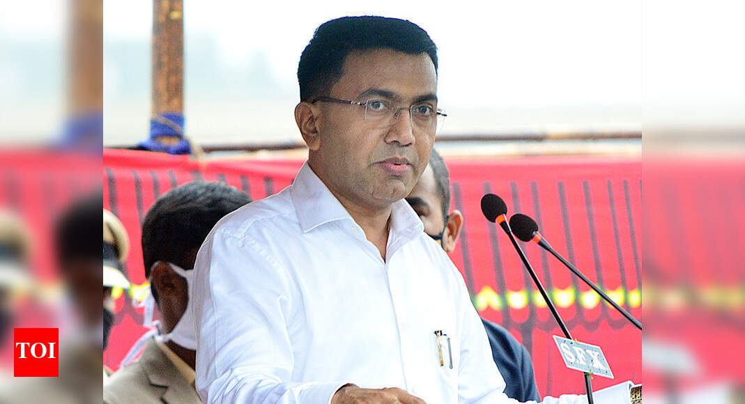 Sawant says health minister will issue new SOPs | Goa News - Times of India