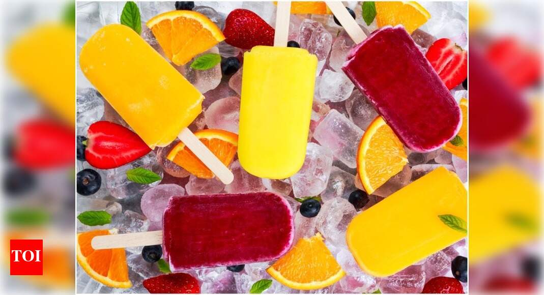 Beat the summer heat with chilled fruit popsicles - Times of India