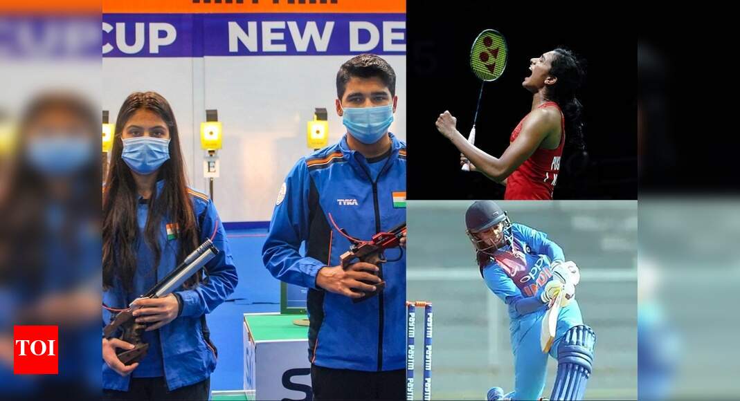 Narendra Modi: Prime Minister Narendra Modi praises Mithali Raj, PV ...