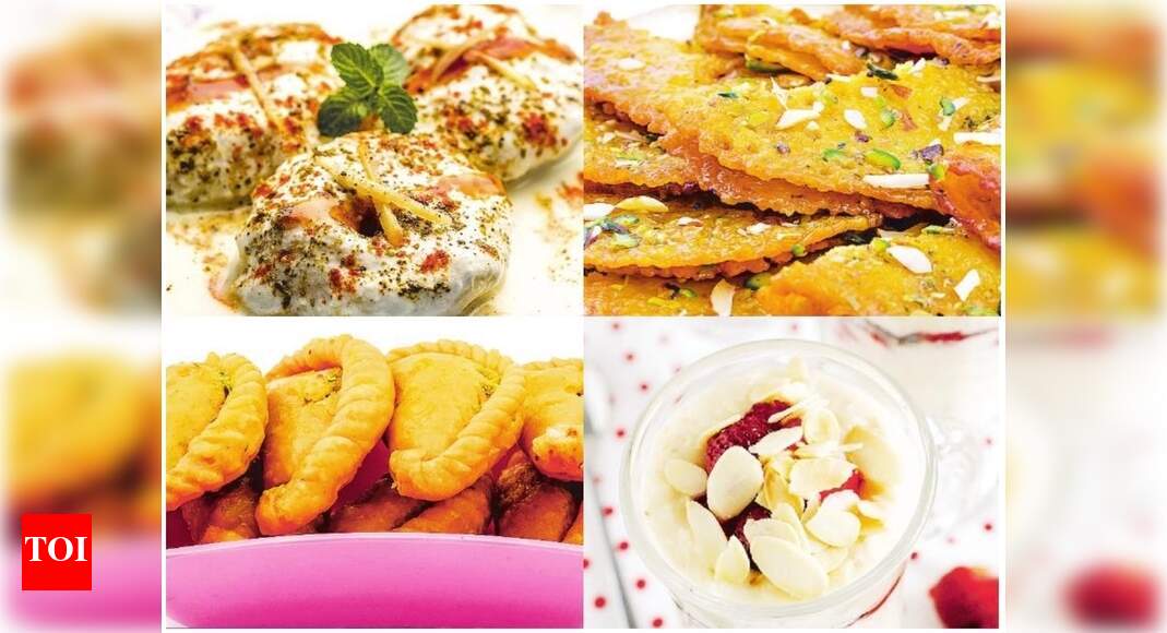 Holi platter is set to get a healthy twist - Times of India