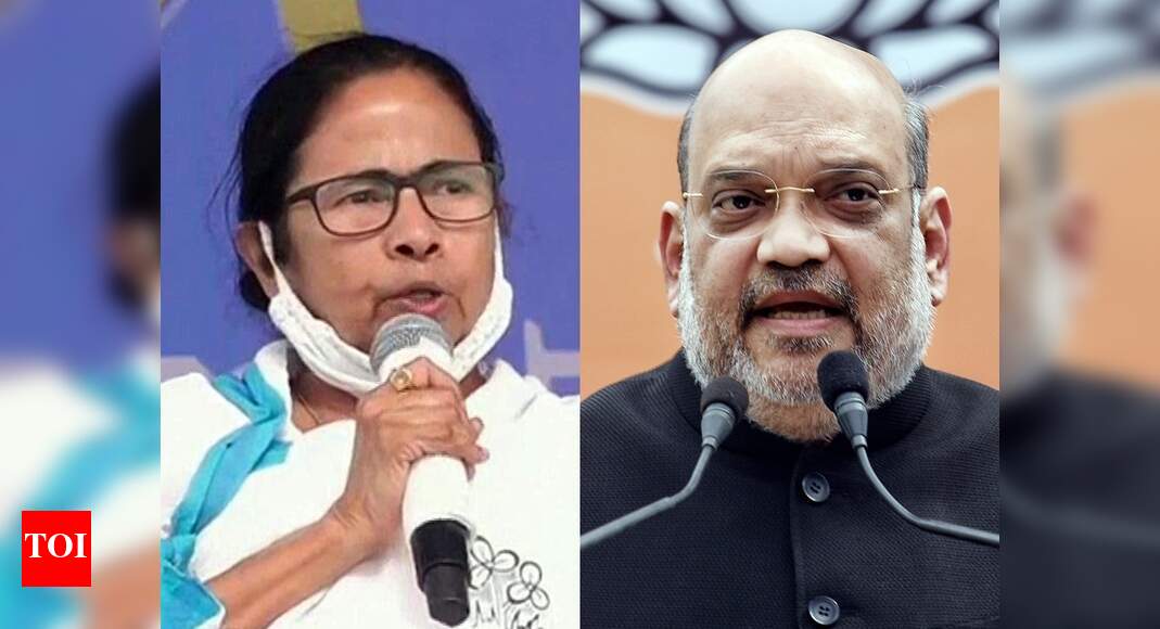 Nandigram election: Amit Shah, Mamata Banerjee end Nandigram campaign with battle of rallies ...