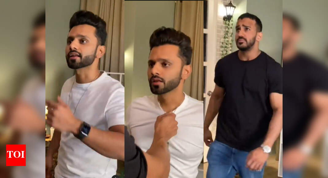 Bigg Boss 14’s Rahul Vaidya gets into a tussle with Anita Hassanandani ...