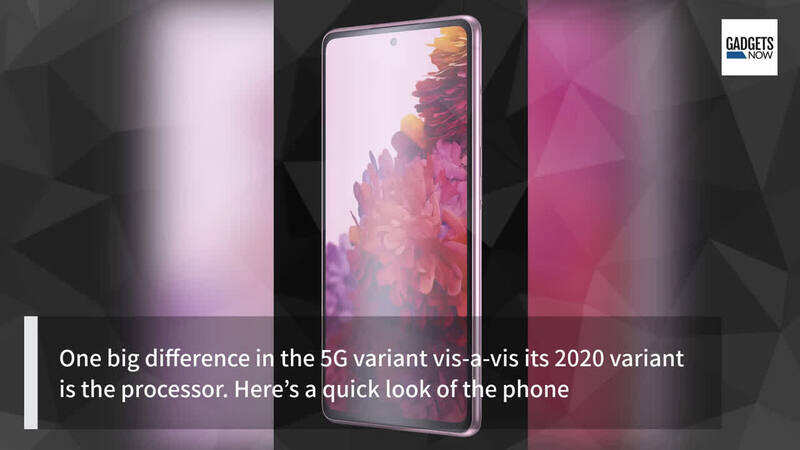 Samsung Galaxy S20 FE 5G: Quick look at the phone with Snapdragon ...