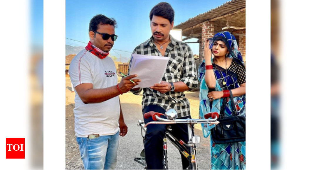 Pravesh Lal Yadav starts shooting for the new film 'Fulwa' in Mumbai ...