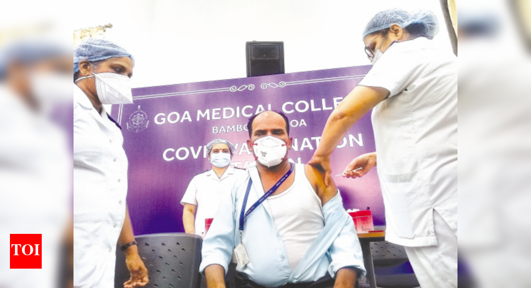Goa: Health services ready to vaccinate 45-plus from today, sets target ...
