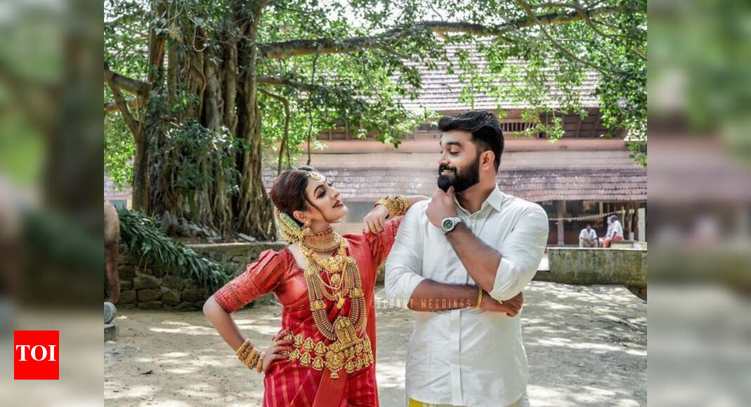 Durga Krishna gets hitched to Arjun Ravindran, deets inside! | Malayalam Movie News - Times of India
