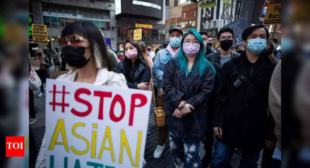 'Stop-Asian-Hate' rally staged in New York - Times of India