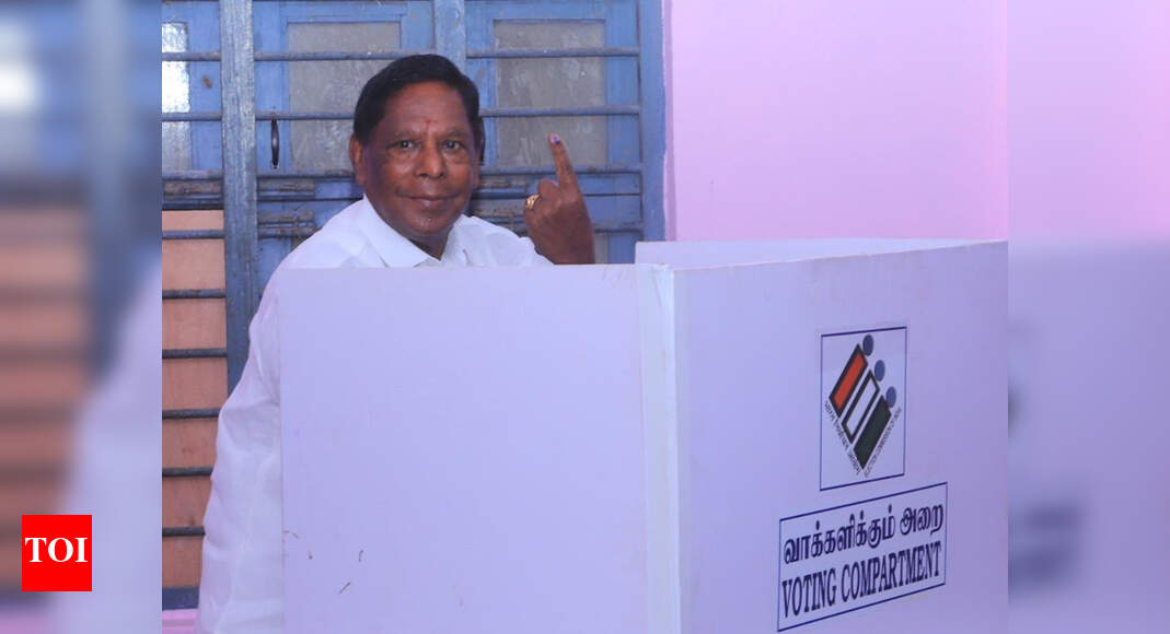 Puducherry elections 2021: Voting under way in 30 assembly seats ...