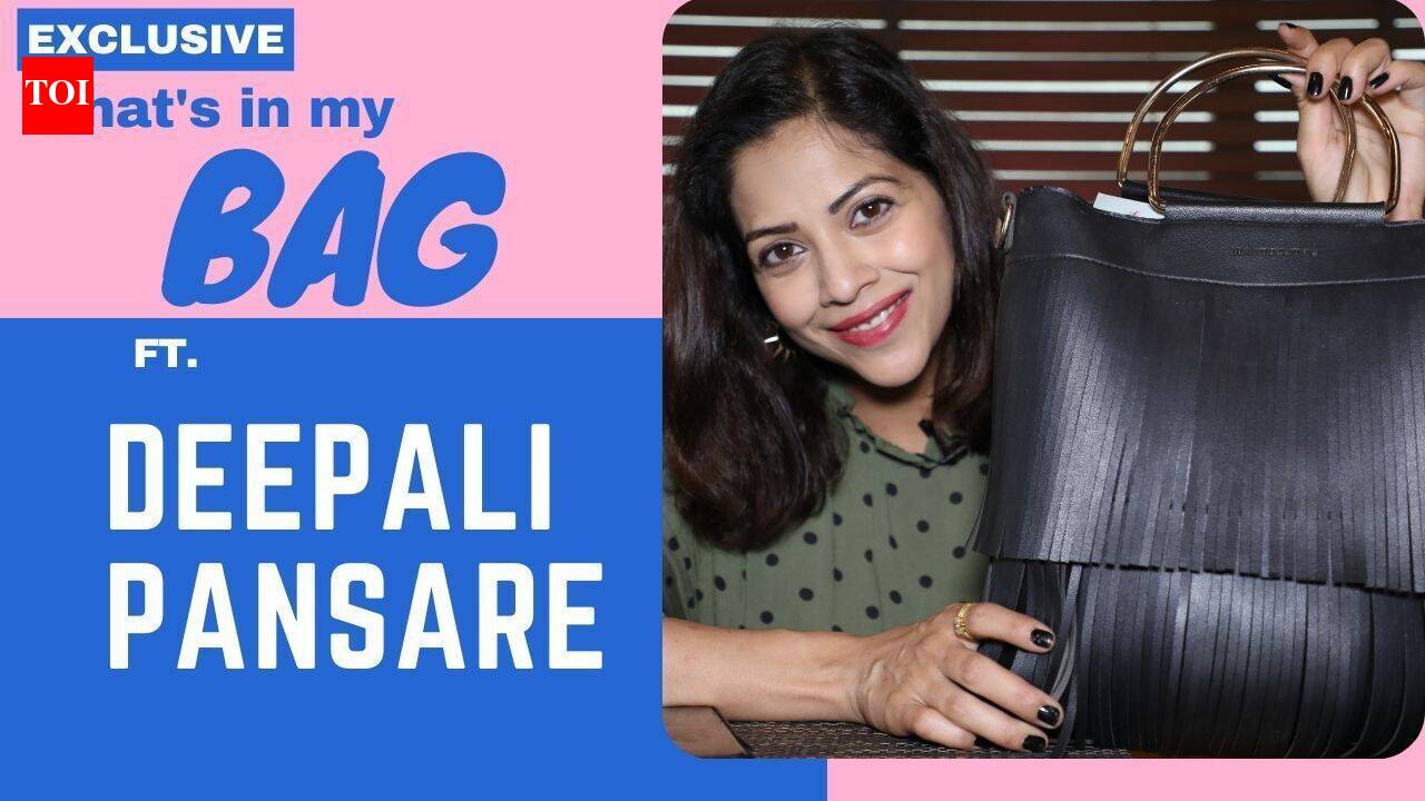 What's in my bag ft. Deepali Pansare |Exclusive|