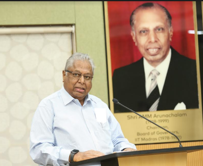 Endowment created at IIT-Madras in memory of former chairman of ...