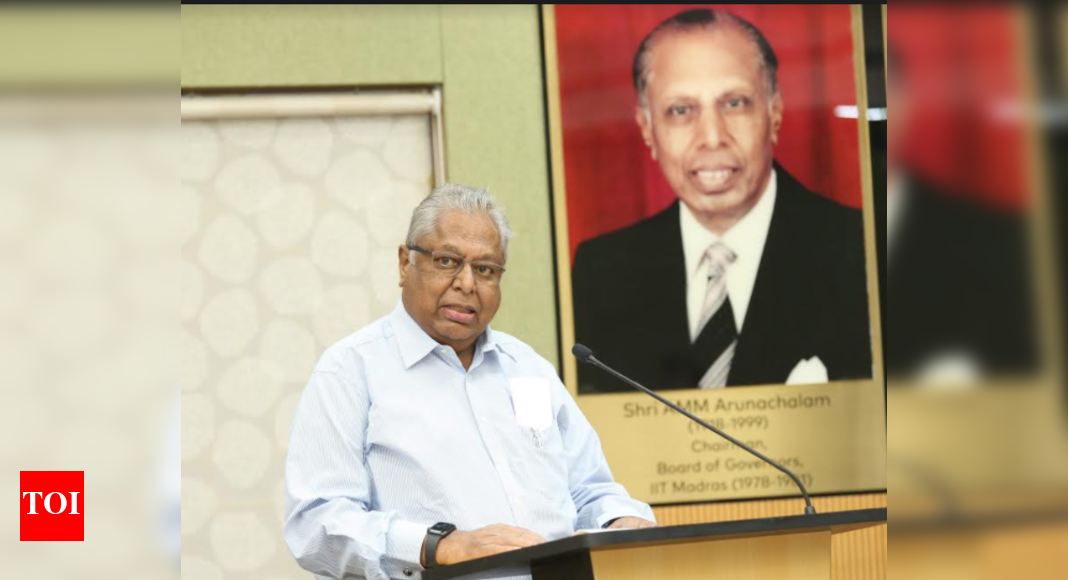 Endowment created at IIT-Madras in memory of former chairman of ...