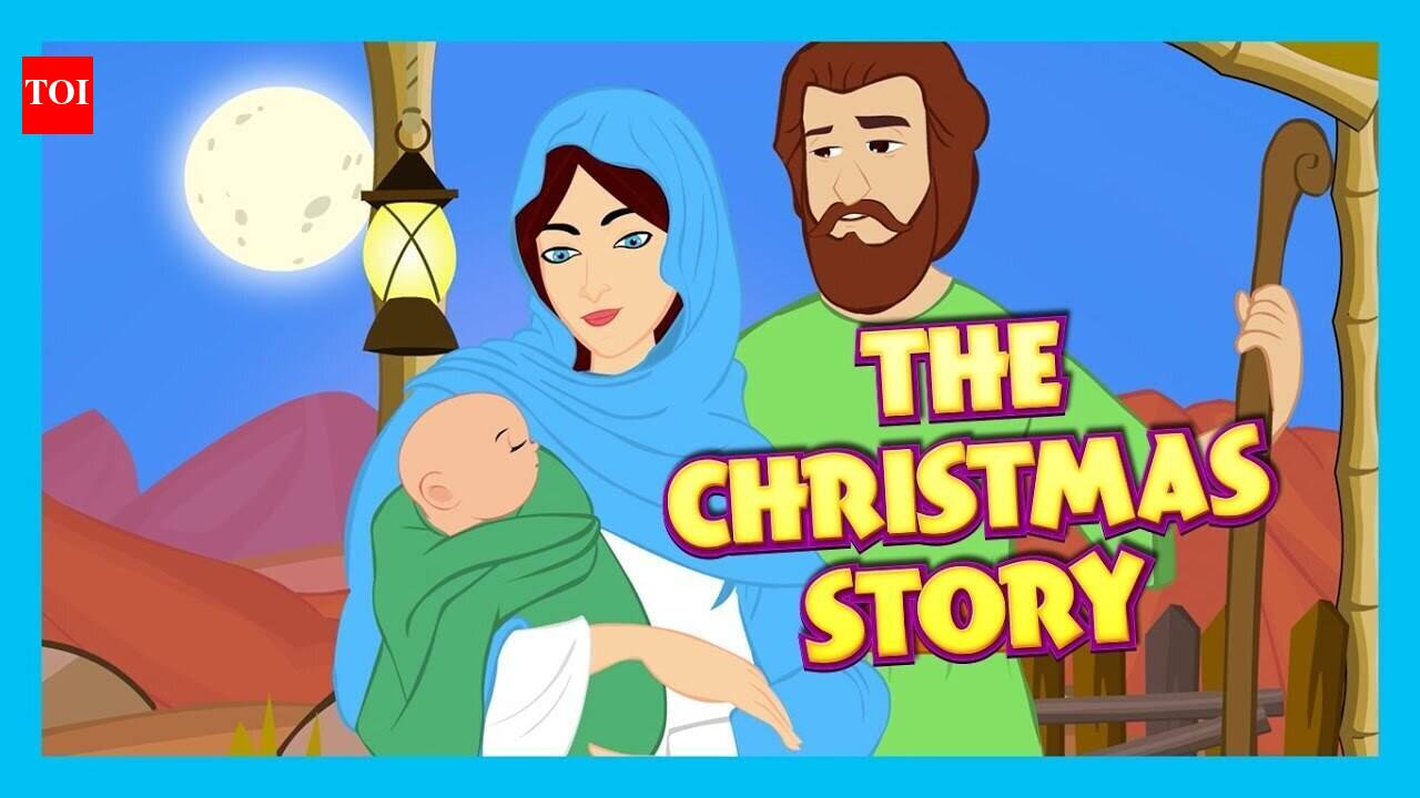 Watch Popular Children Story In English 'The Christmas Story' for Kids ...