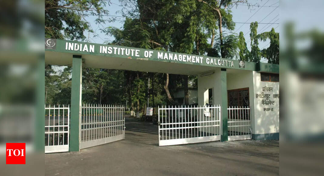 IIM Calcutta: Row over IIM-Calcutta draft code that calls for barring ...