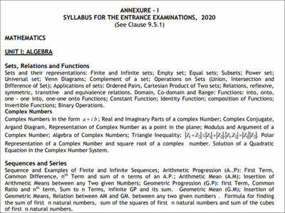 KEAM Exam Pattern & Syllabus: KEAM Paper Pattern/Test Pattern & KEAM ...
