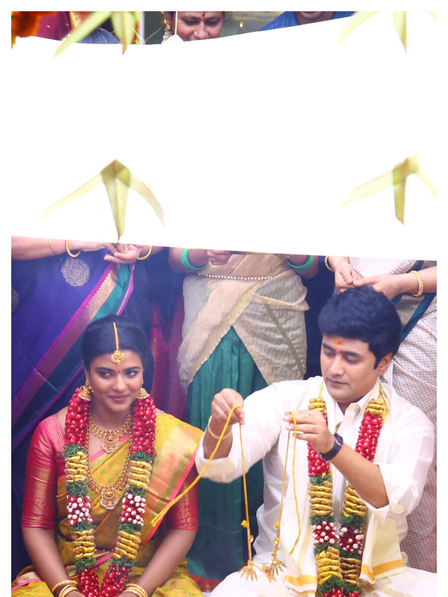 Aishwarya Rajesh-Rahul Ravindran's grand Tamil wedding! | Times of India
