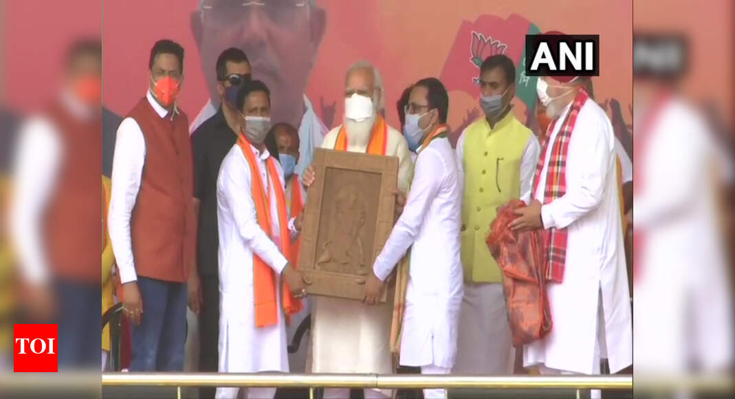 West Bengal elections 2021: PM Modi addresses rally at Barasat ...