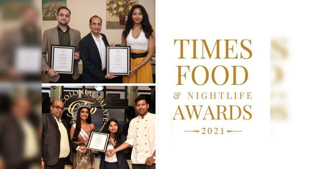 Miss India queens felicitate the winners of Times' Food & Nightlife ...