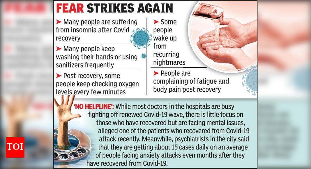 Panic attacks give corona slayers sleepless nights | Vadodara News ...