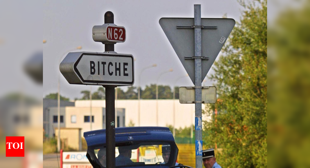Life's a Bitche for French town censored by Facebook - Times of India