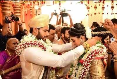 Nikhil Kumaraswamy's special note for wife Revathi on their first ...
